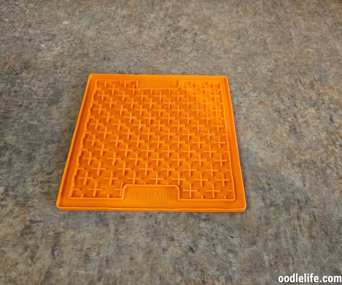 LickiMat Slow Feeder For Dogs Review (Peanut Butter) - OodleLife®
